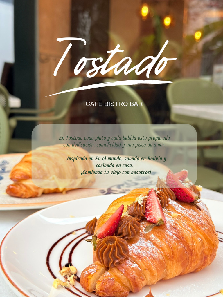 Deliciosos Croissants y Brunch en Tostado | PDF | Pizza | ensalada