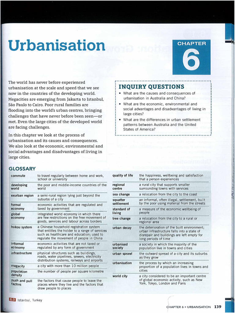 Urbanisation: Causes and Consequences | PDF | Urbanization | City