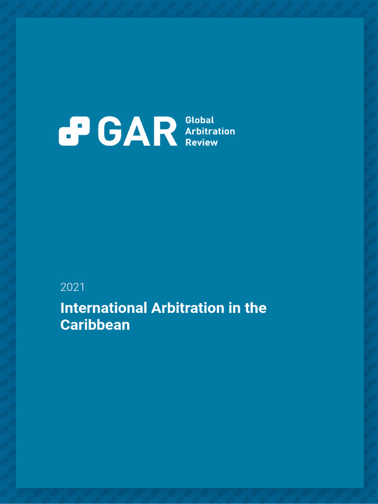 GAR International Arbitration in The Caribbean | PDF | Arbitration ...