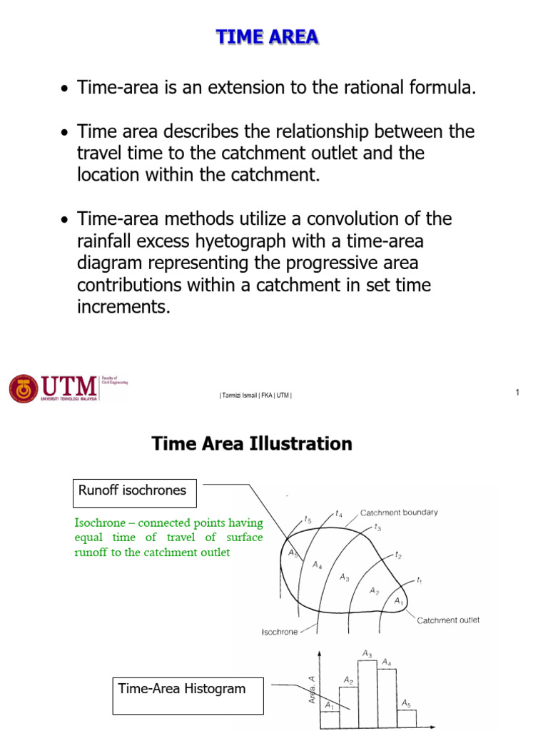 Time-Area Method for Runoff Analysis | PDF | Drainage Basin | Discharge ...