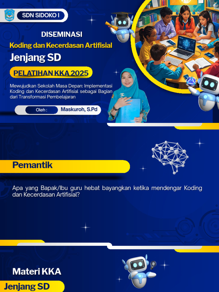 Koding dan AI untuk Pendidikan SD | PDF