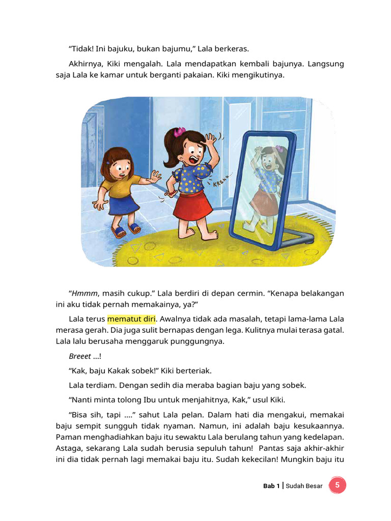 Baju Sempit Lala dan Kenangan Manis | PDF