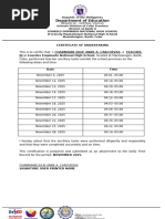 Teacher Relieving Certificate Format | PDF
