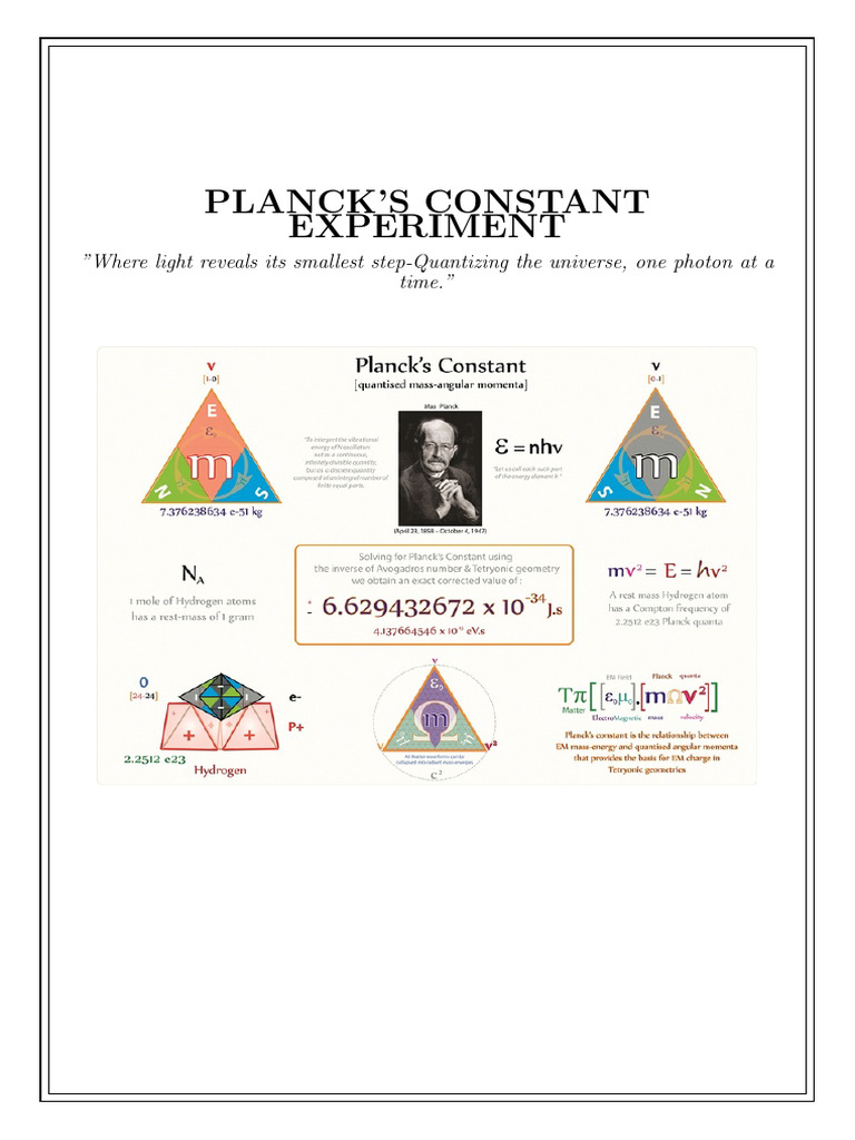 plancks_constant_1 (4) | PDF | Photoelectric Effect | Photon