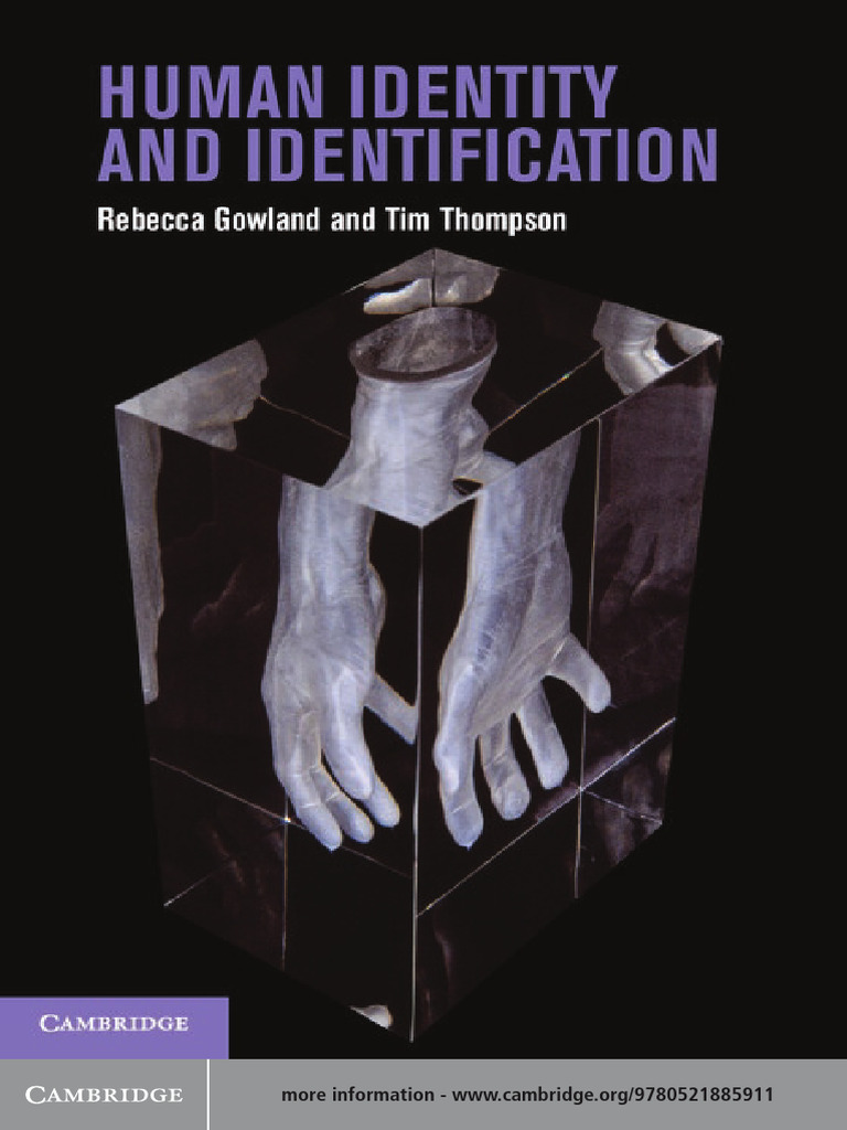 Human Identity and Identification | PDF | Anthropology | Biometrics