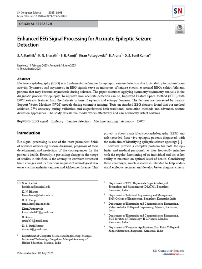 Enhanced EEG Signal Processing | PDF | Wavelet | Electroencephalography
