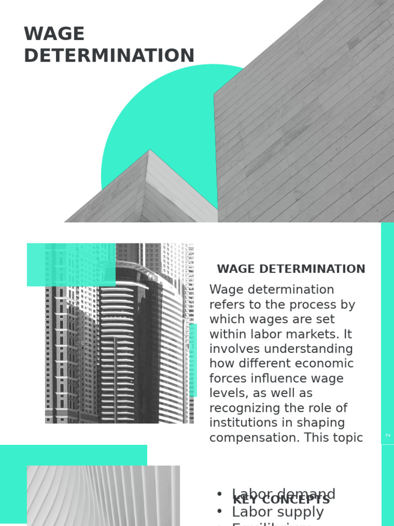 Wage Determination Report | PDF