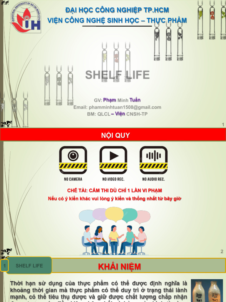 Shelf Life SV | PDF