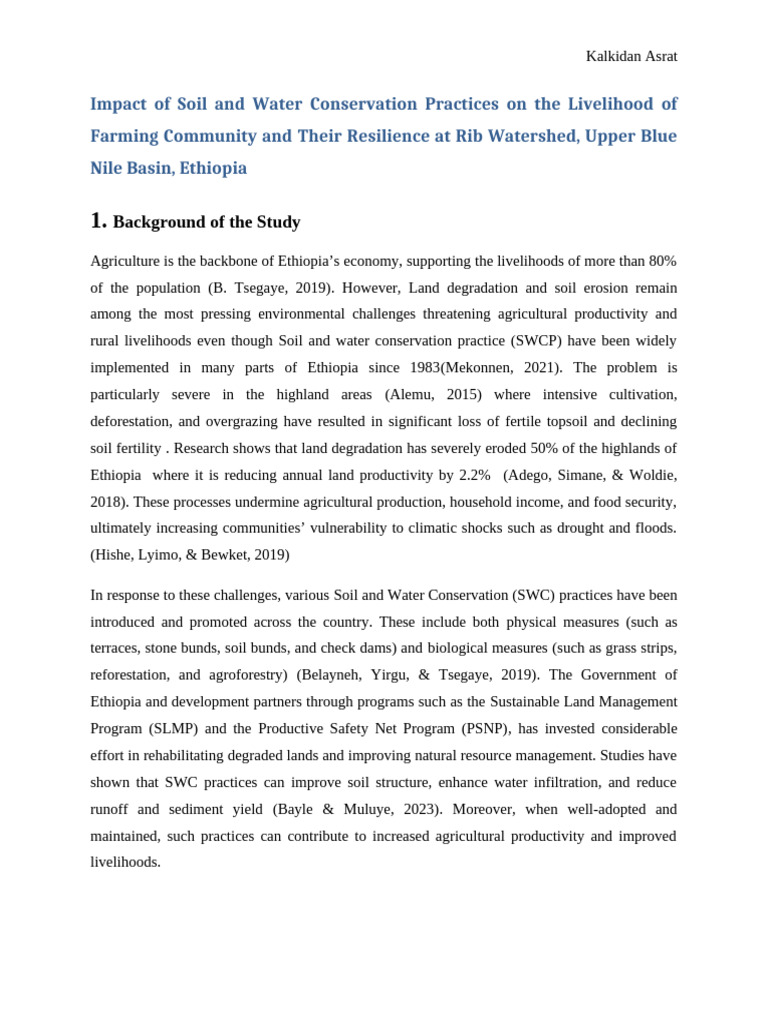 New Concept note | PDF | Agriculture | Sampling (Statistics)