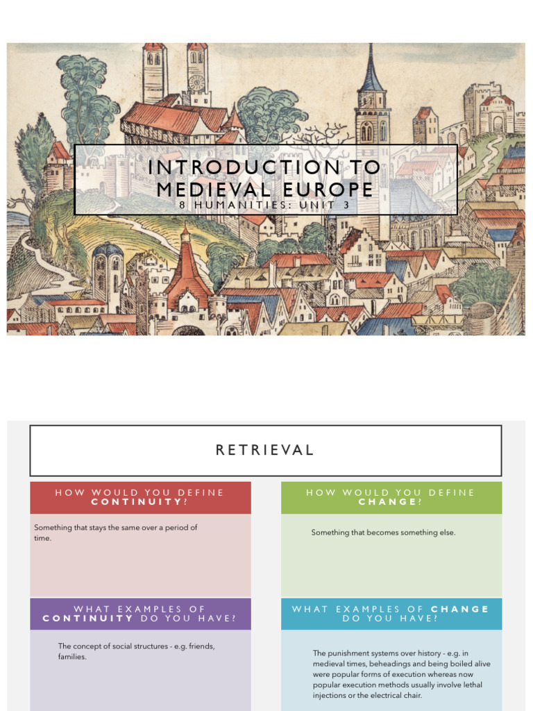 1.2 Intro to Medieval Europe PowerPoint | PDF | Middle Ages | Black Death