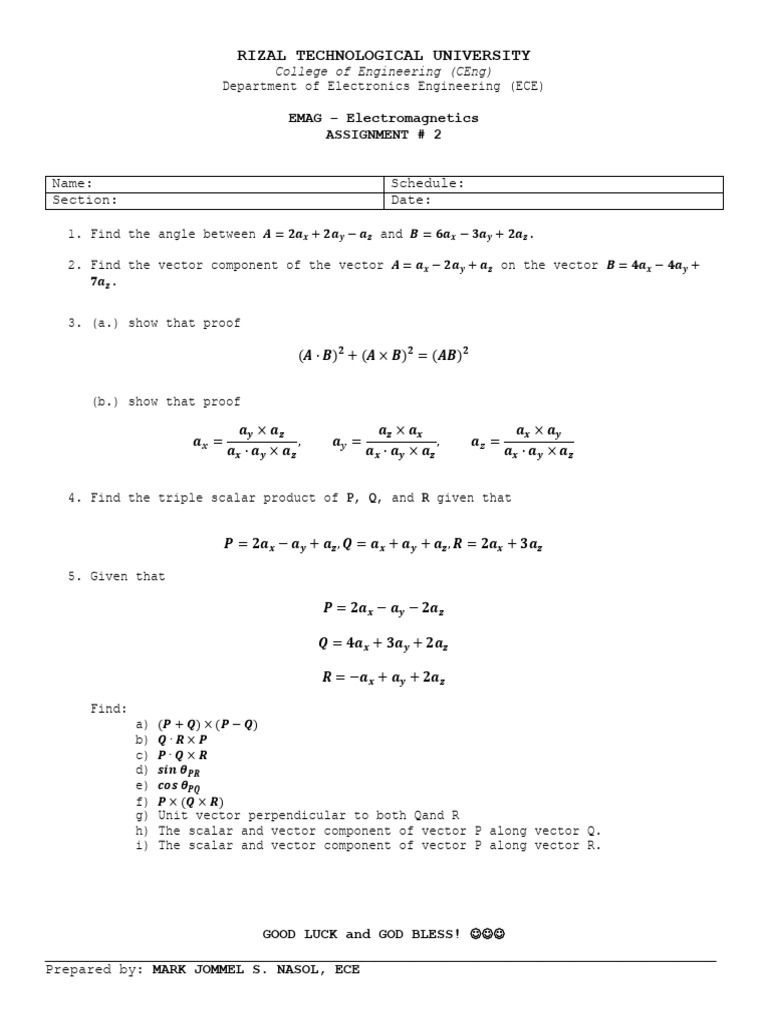 EMAG-Assignment-2 (1) | PDF