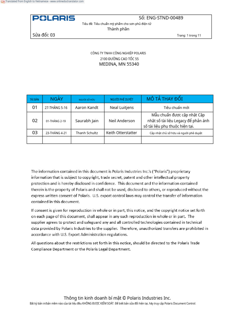 Eng-Stnd-00489 Cosmetic Standard For E-Coated Components - En.vi | PDF