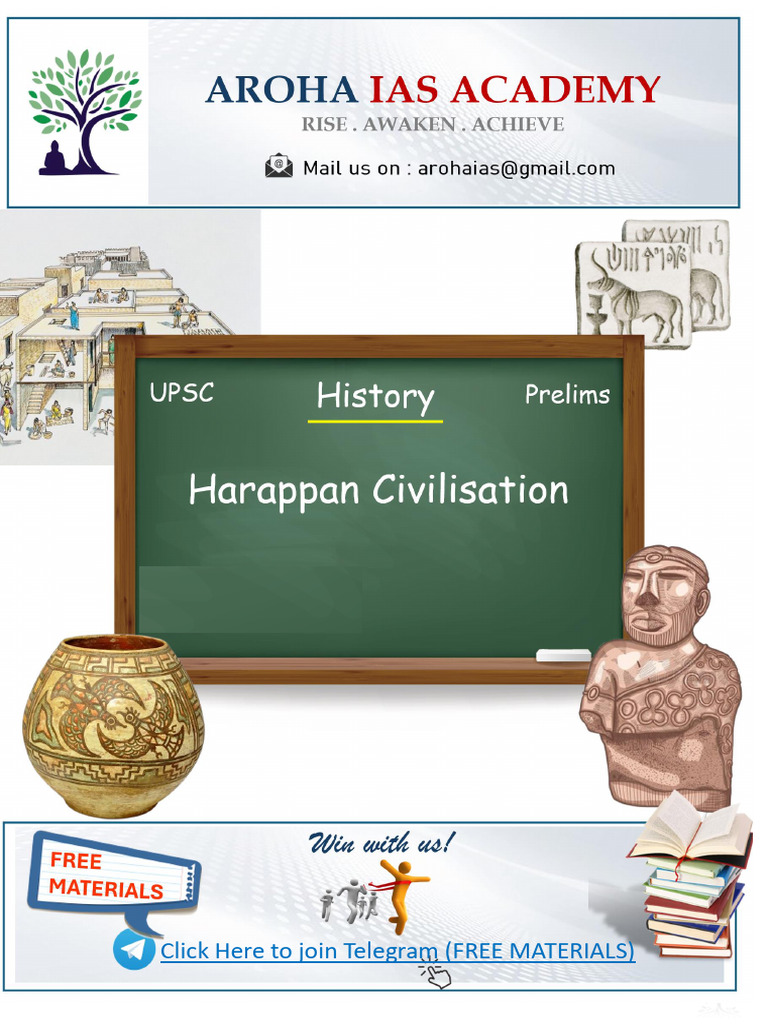 Harappan Civilization Overview for UPSC | PDF