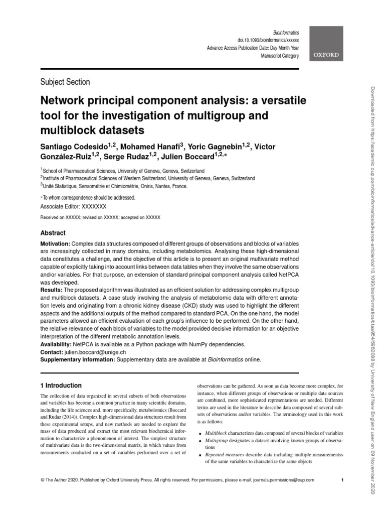 2021-Network Principal Component Analysis a Versatile Tool for the ...