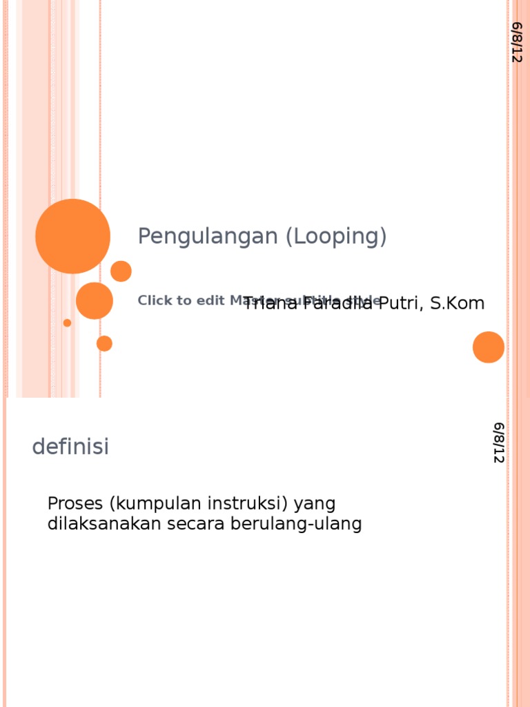 Pengulangan (Looping) | PDF