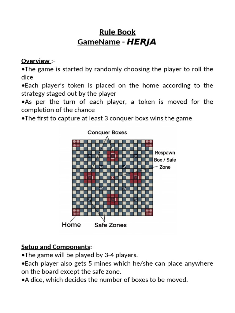 Collage Boardgame Rulebook | PDF | Abstract Strategy Games ...