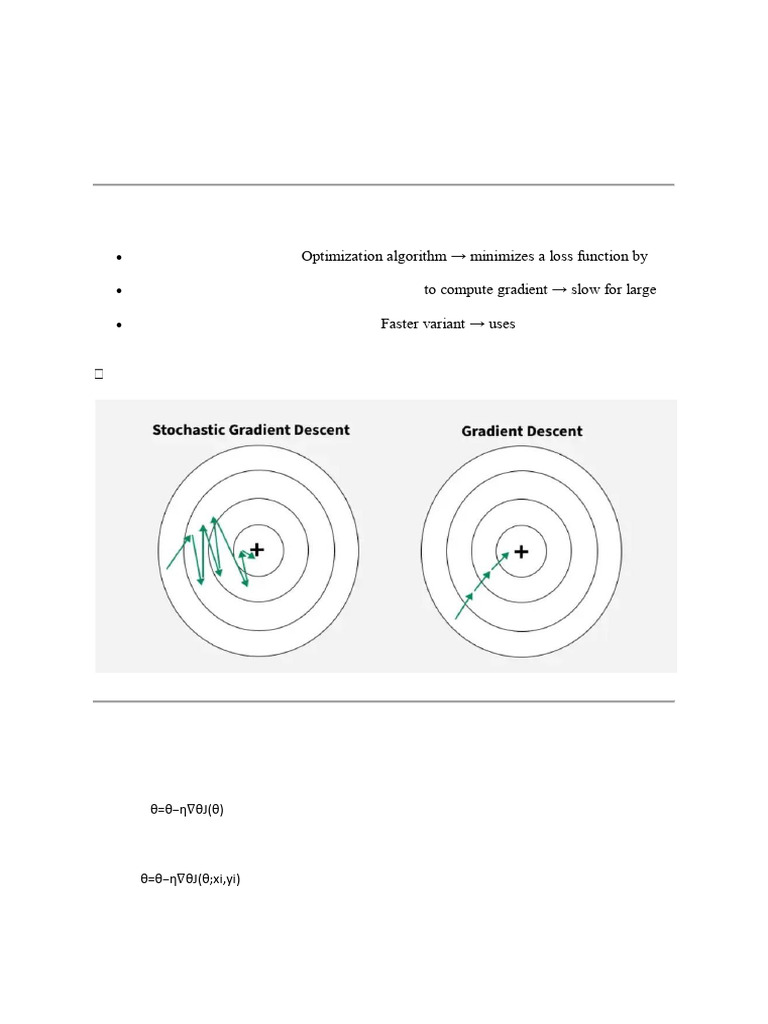 Stochastic Gradient Descent Final Notes | PDF | Applied Mathematics ...