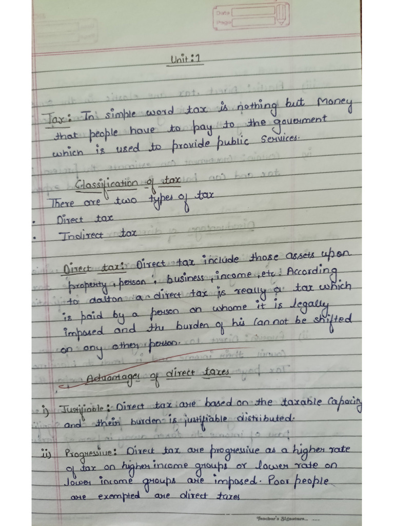 GST notes | PDF