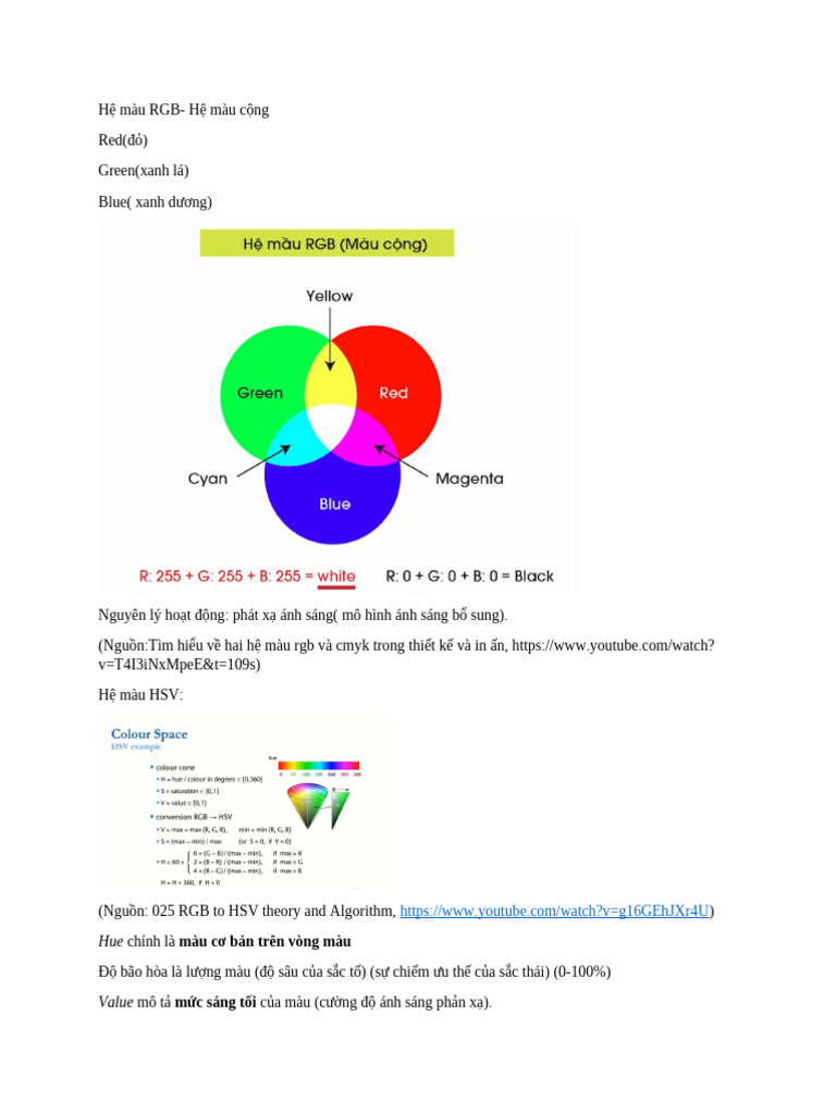 RGB HSV | PDF
