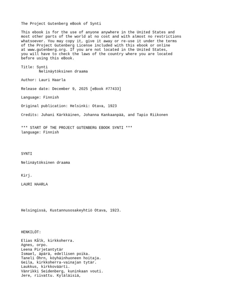 Synti | PDF