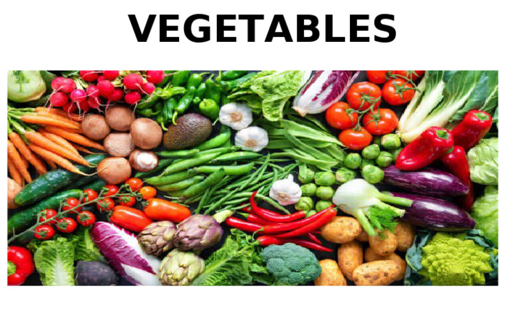 Vegetables | PDF