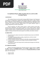 ARAL Program Guidelines Overview | PDF | Reading Comprehension | Fluency