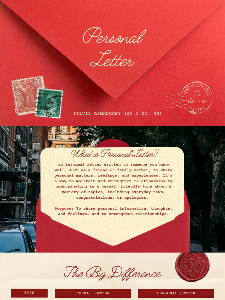 Understanding Personal Letters | PDF | Sentence (Linguistics) | Grammar