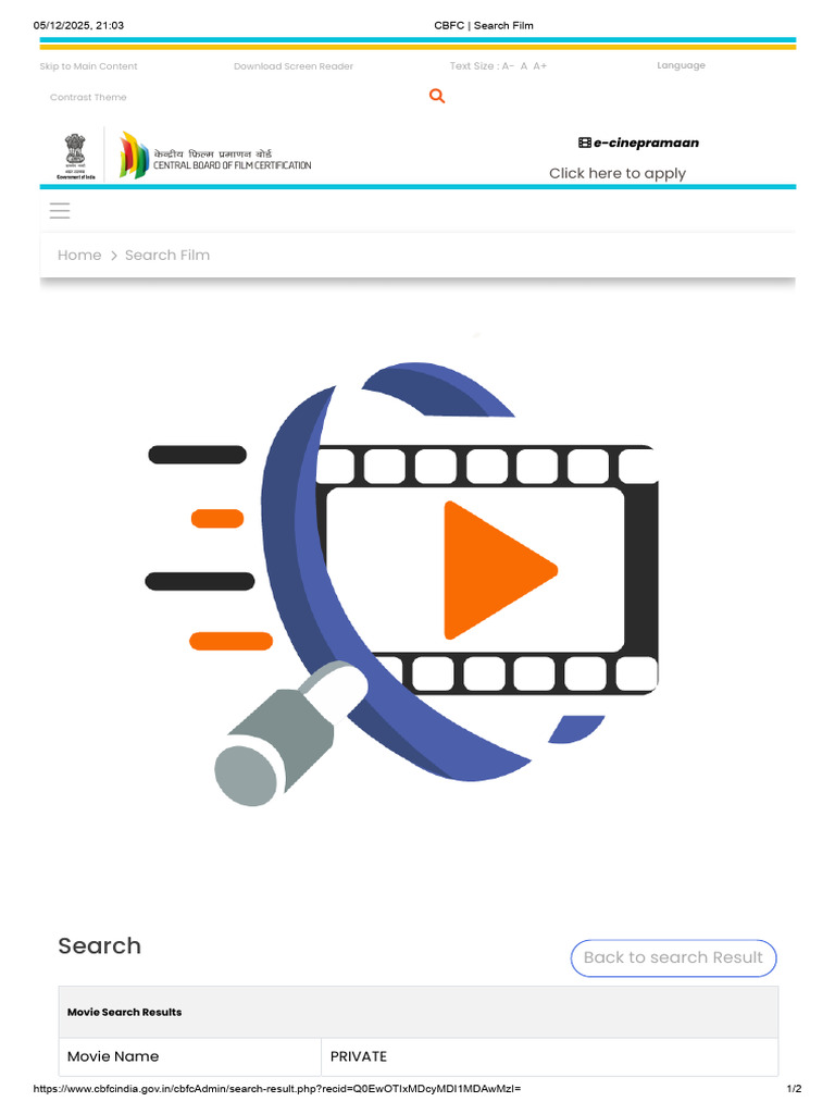 Private CBFC | PDF | Cinema Of India