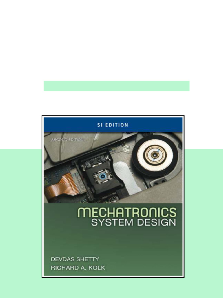 Mechatronics System Design 2nd Second Edition Cengage Learning all ...