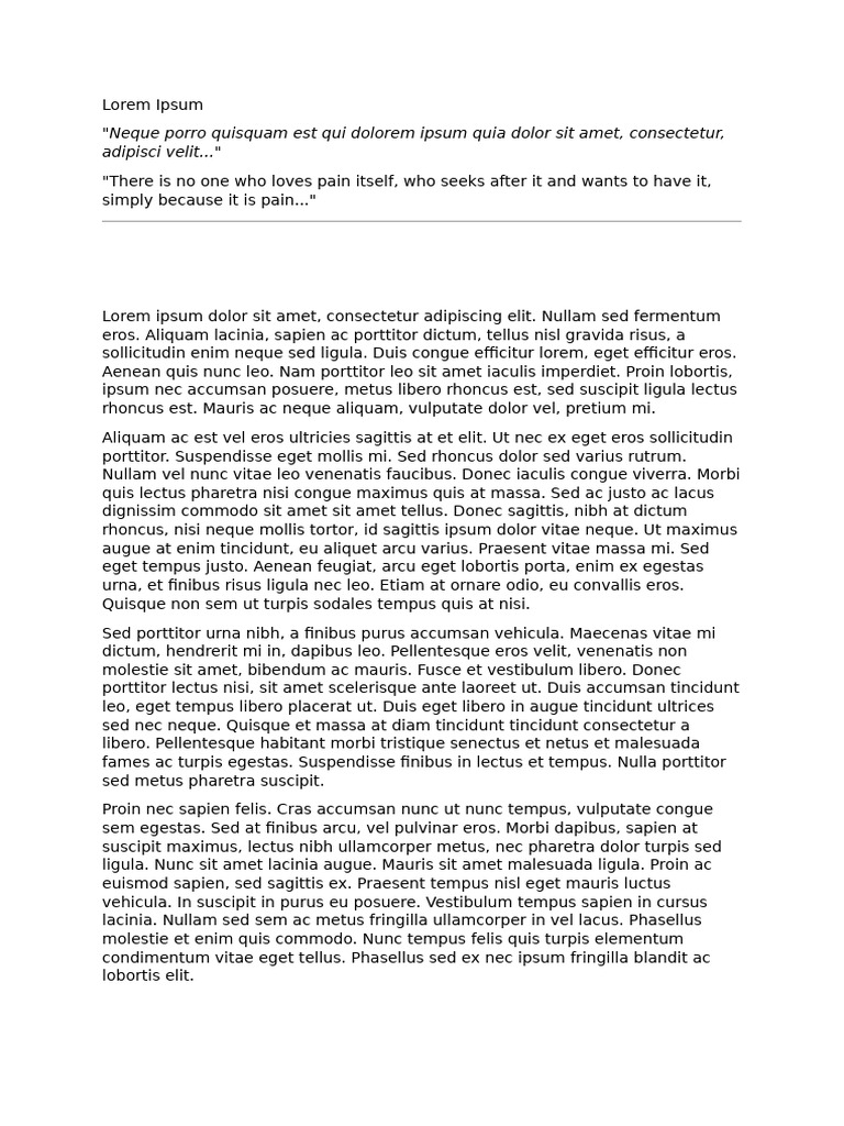 Lorem Ipsum 2 | PDF