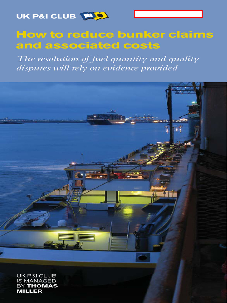Reducing Bunker Claims and Costs | PDF | Density | Volume