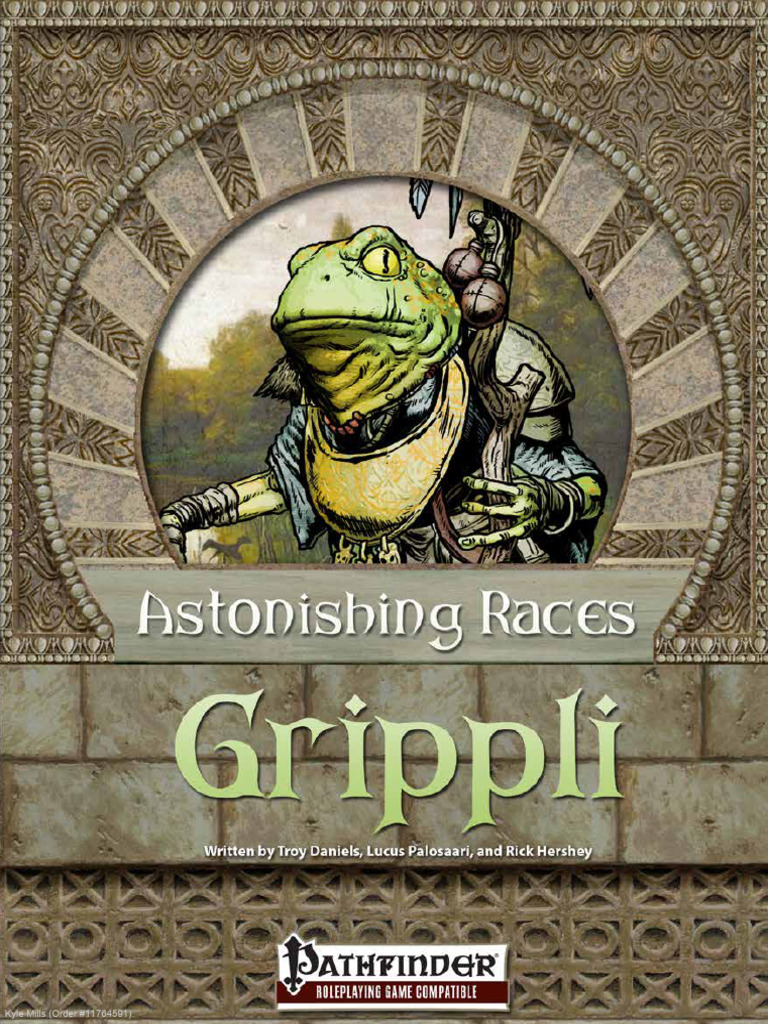 Astonishing Races: Grippli Guide | PDF