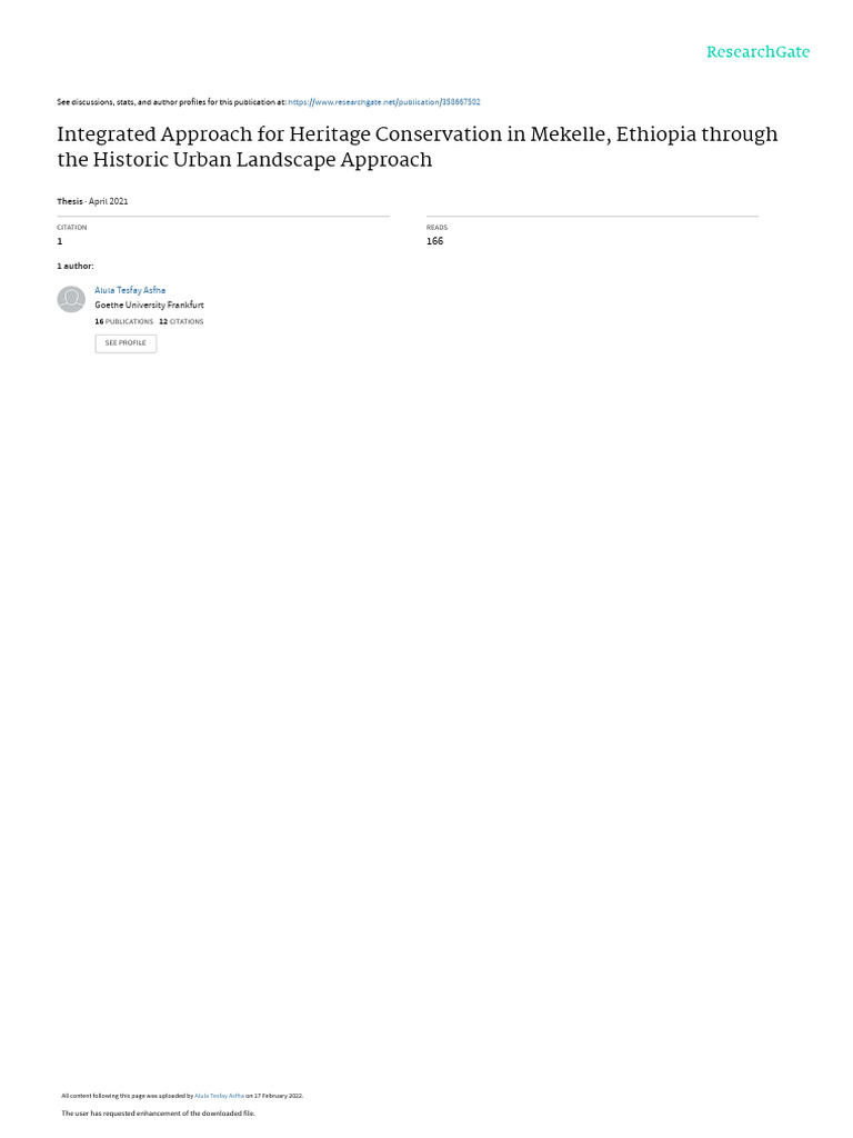 201830492 Asfha Alula Tesfay | PDF | Ethiopia