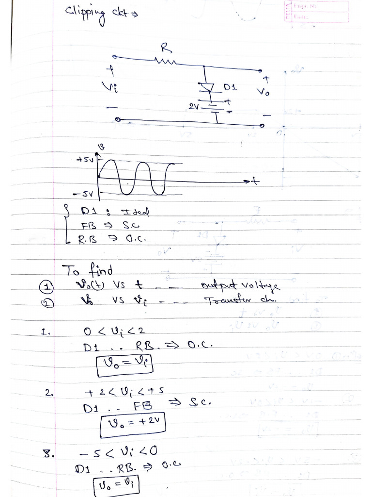 EDC Notes Unit 1 | PDF