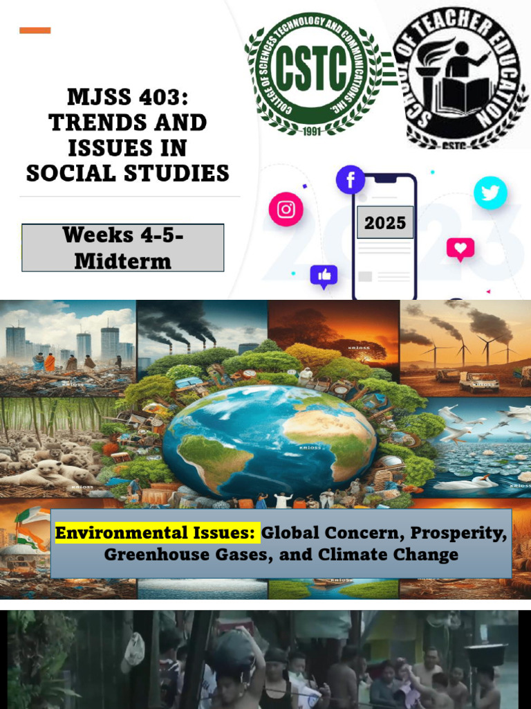 Global Environmental Issues Overview | PDF | Climate Change ...