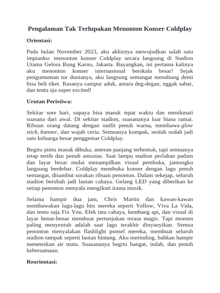 Teks Rekon | PDF