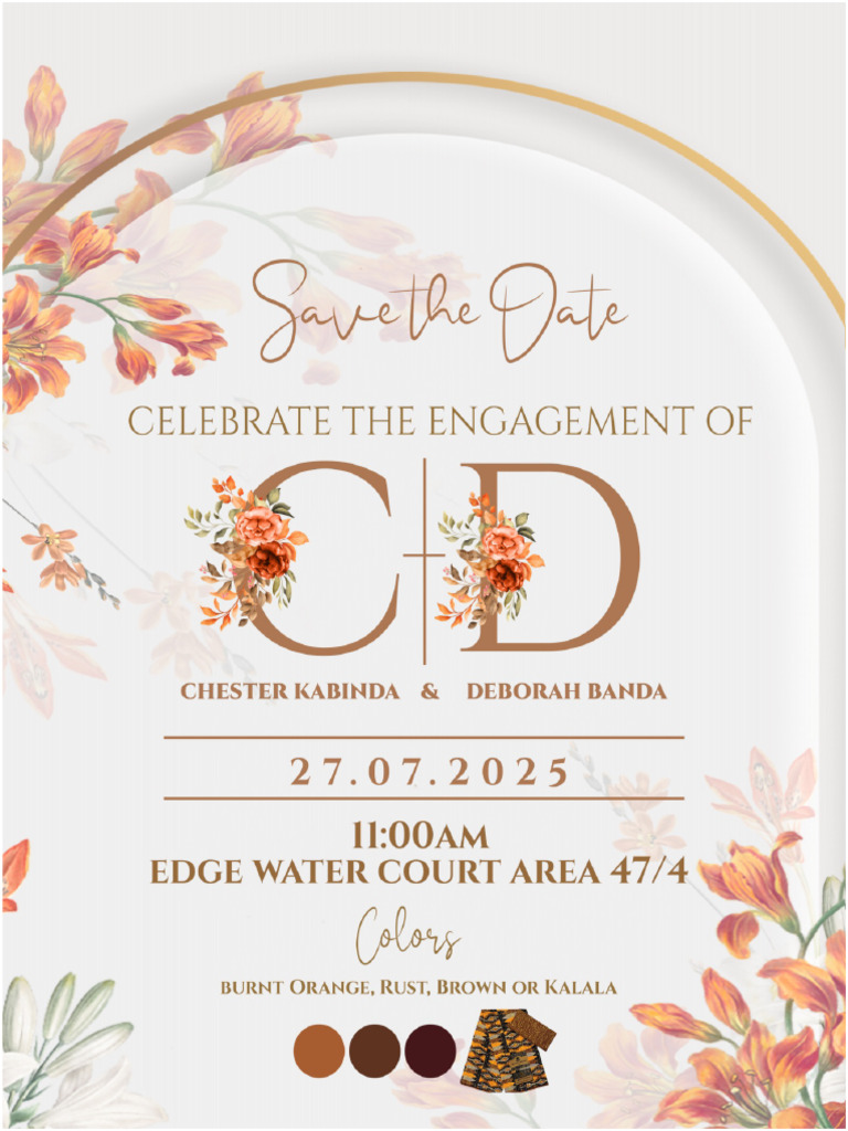 Chester & Deborah-Save The Date | PDF