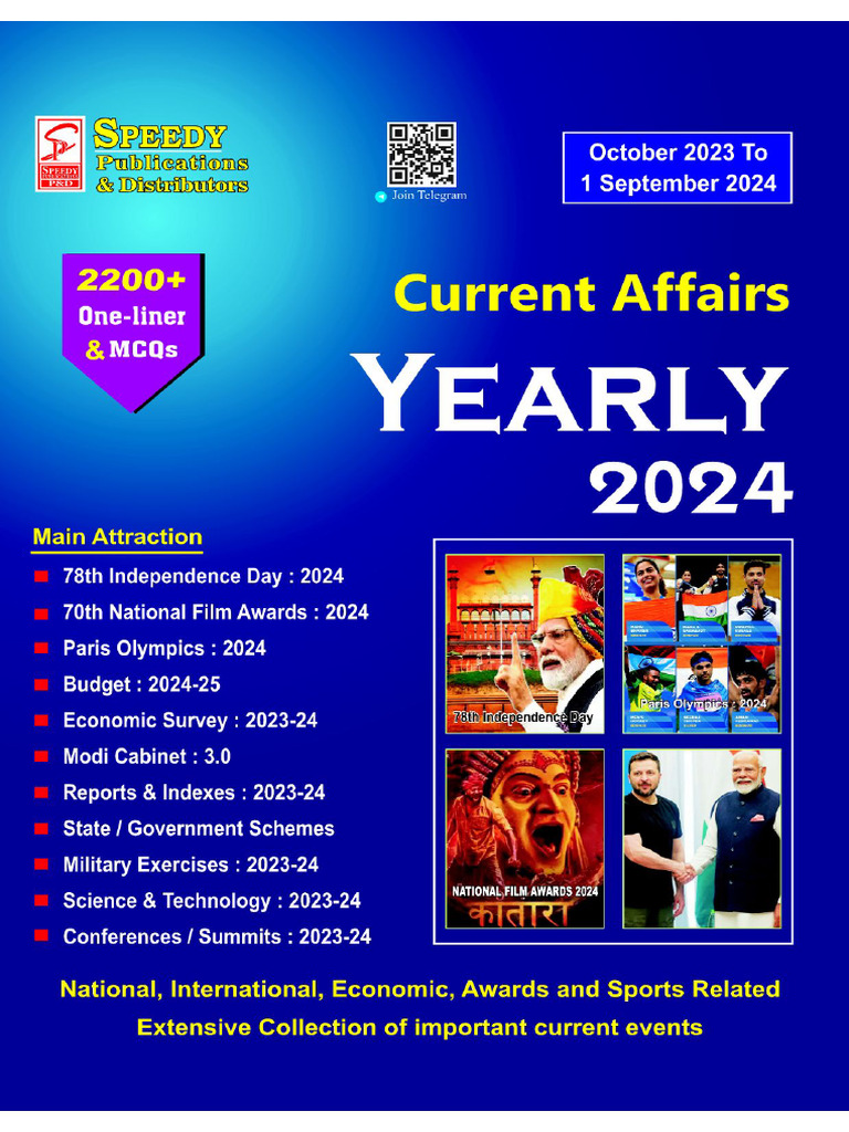 Speedy Current Affairs (English) | PDF
