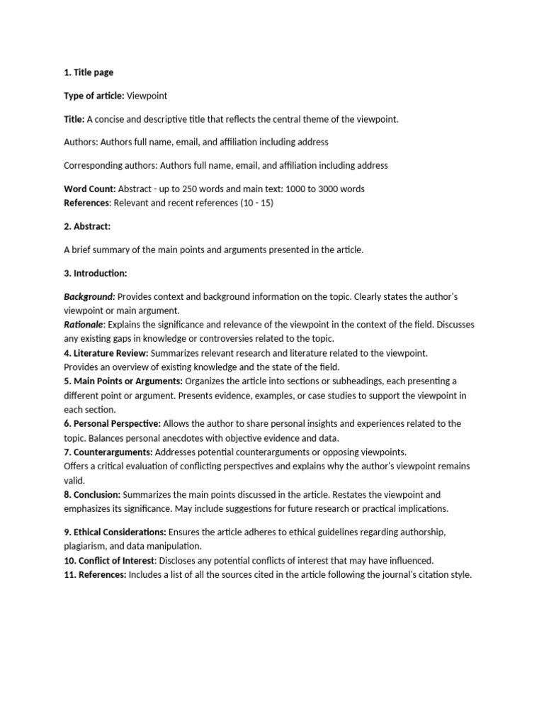 View Point | PDF