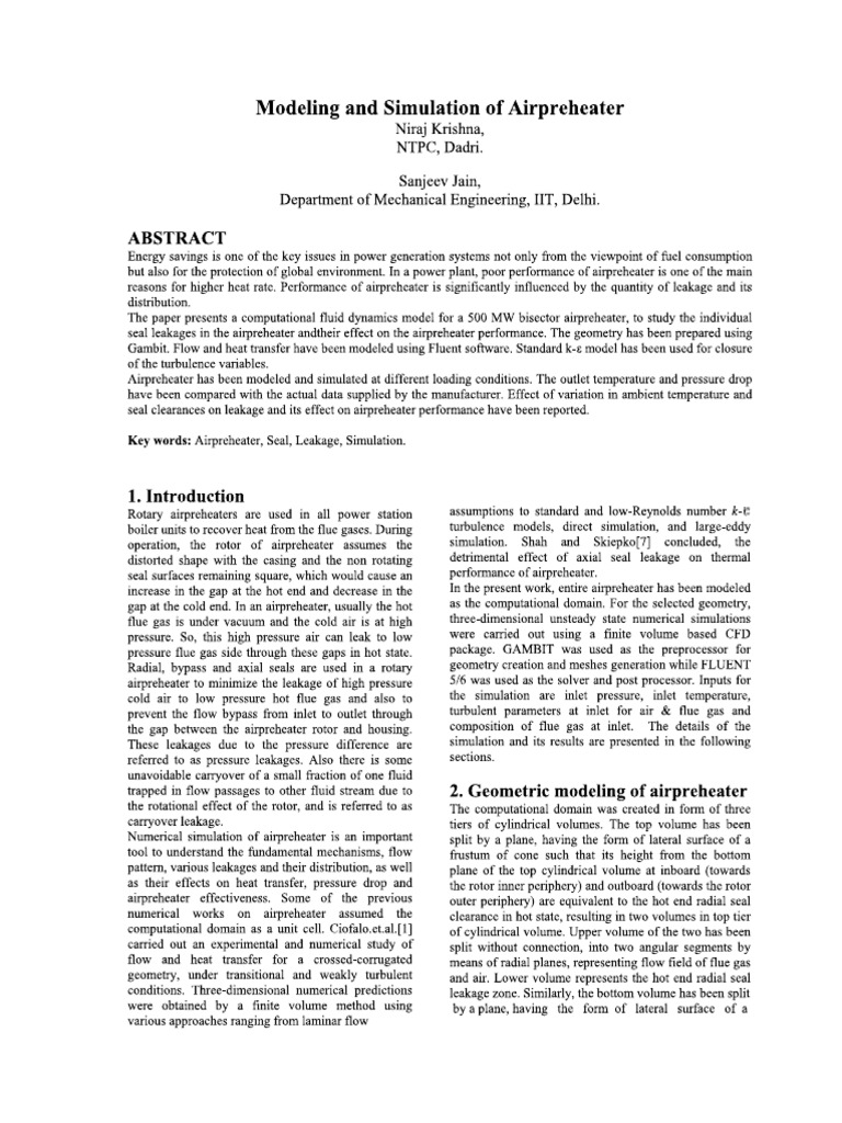APH Modelling & Simulation | PDF