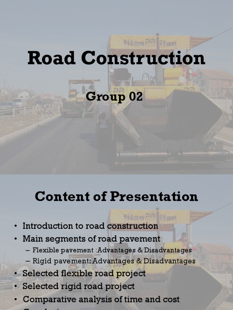 Road Construction - Slides | PDF | Road Surface | Road