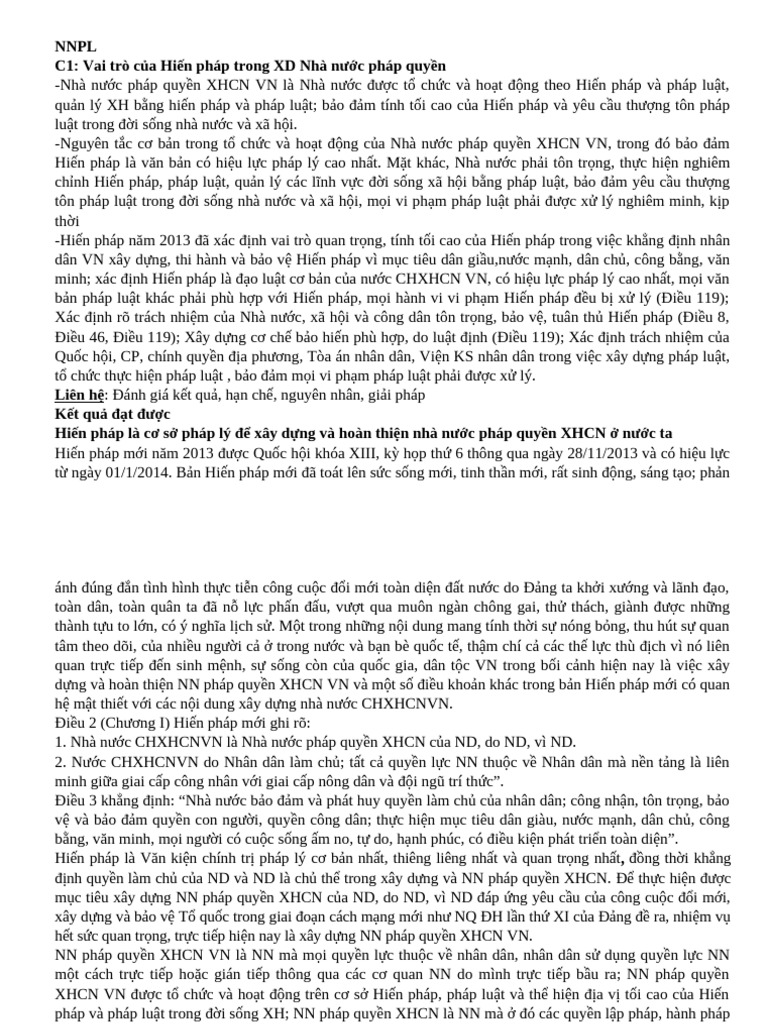 NNPL-On Thi | PDF
