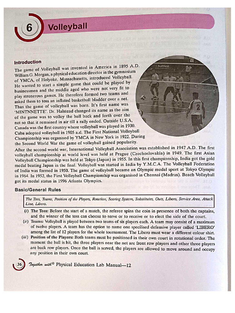 Volleyball | PDF