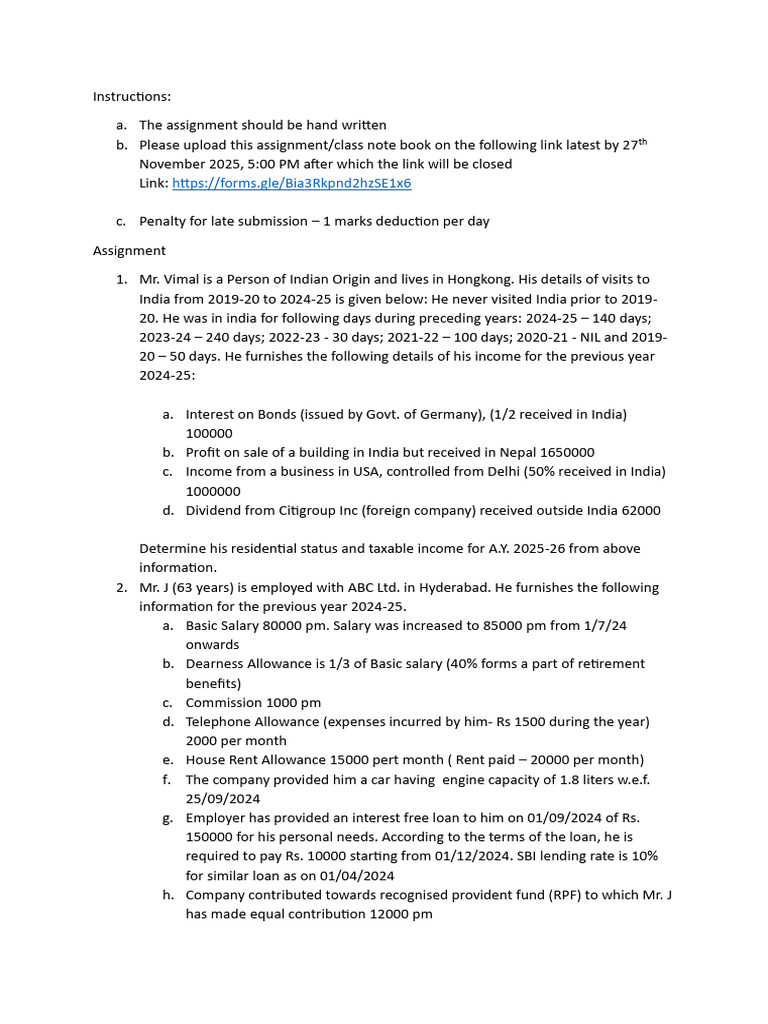 Tax Calculation Guidelines for AY 2025-26 | PDF | Retirement | Loans