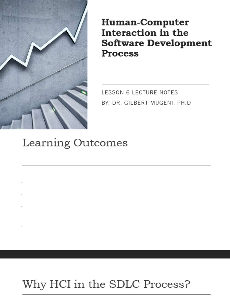 HCI in Software Development Process | PDF | Human–Computer Interaction ...