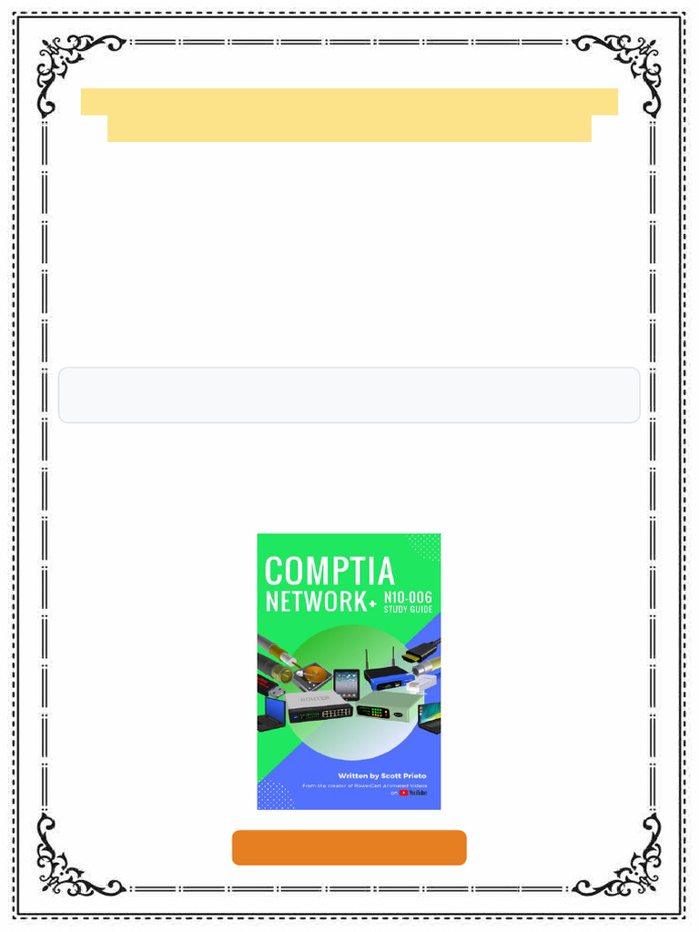 CompTIA Network N10 006 eBook Powercert ebook digital replica | PDF ...