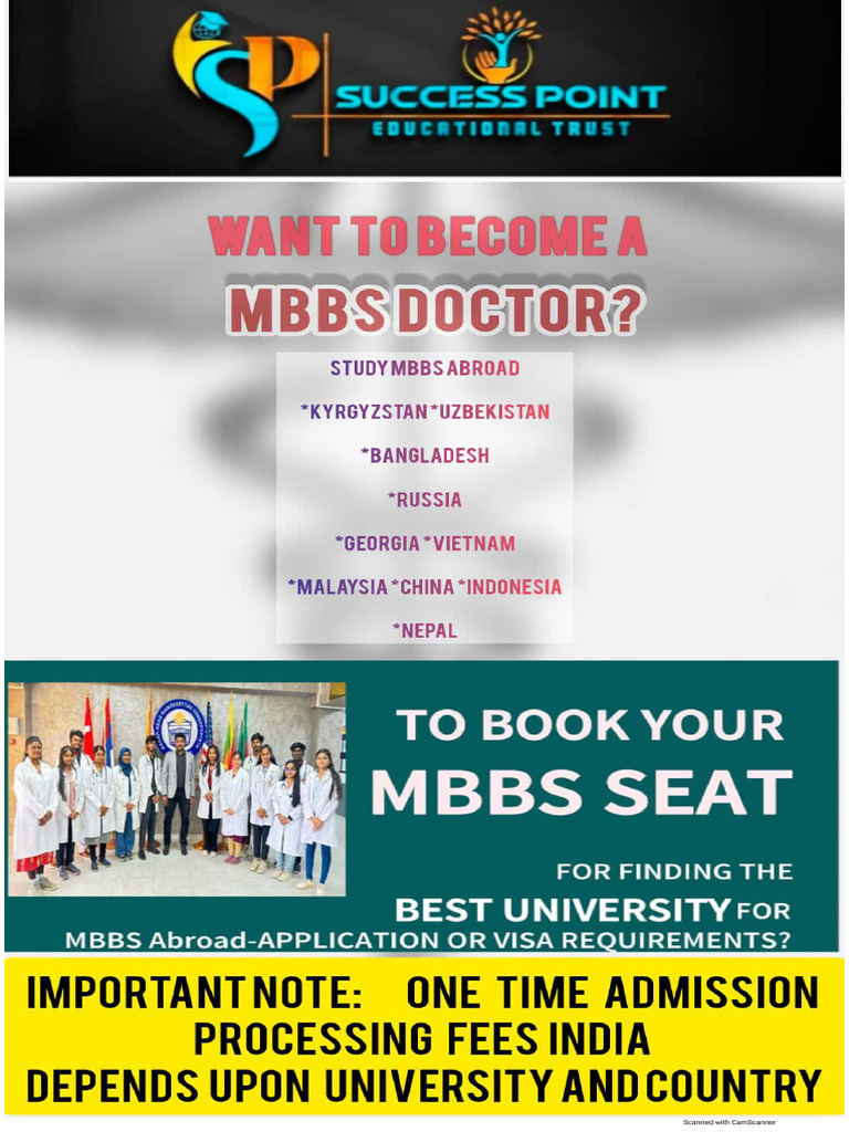 Abroad Mbbs Fee Structure-2025 | PDF