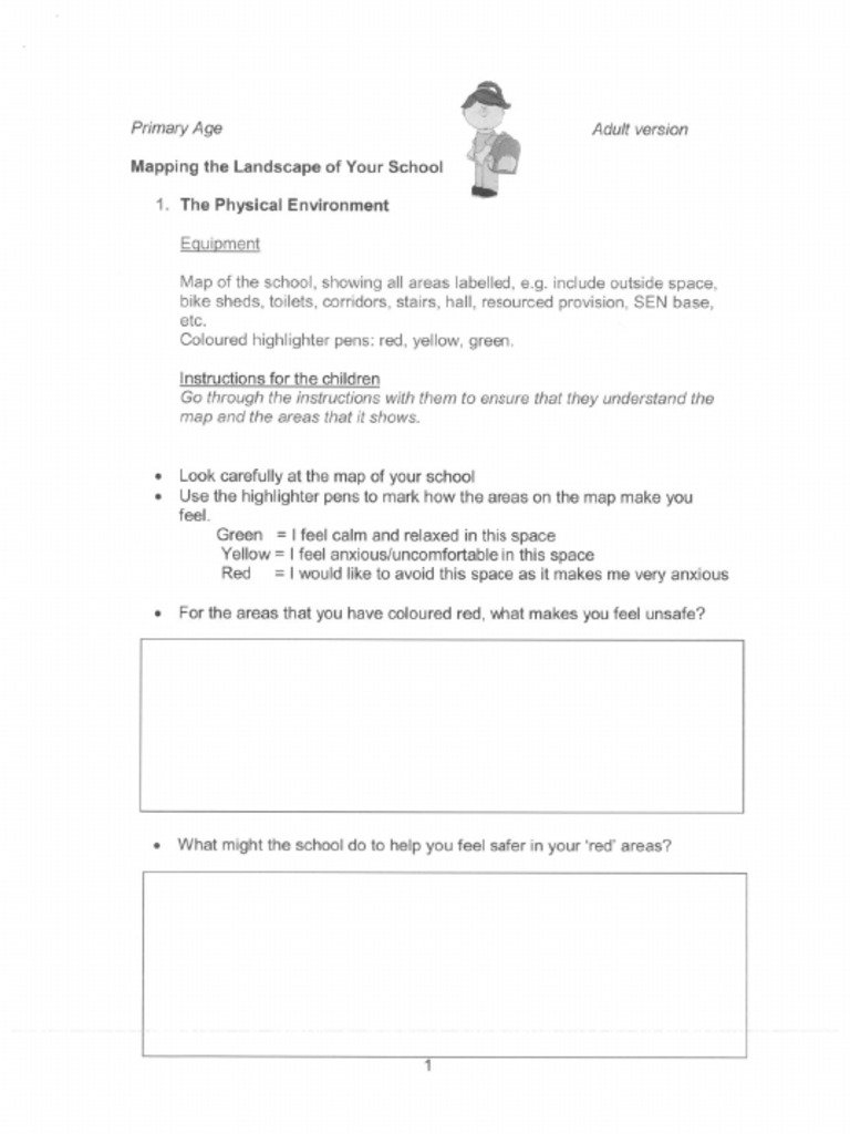 Document 4.C Mapping the Landscape of Your School Primary | PDF