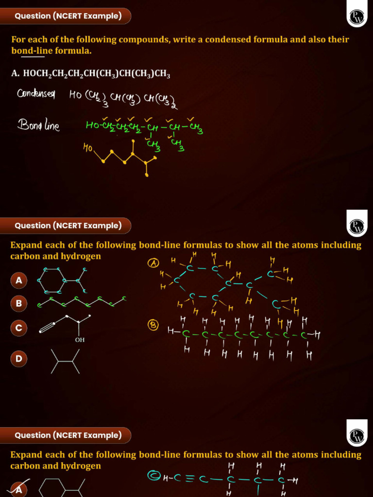 Some Basic Principles and Techniques (IUPAC Naming) 02 Class Notes PDF ...