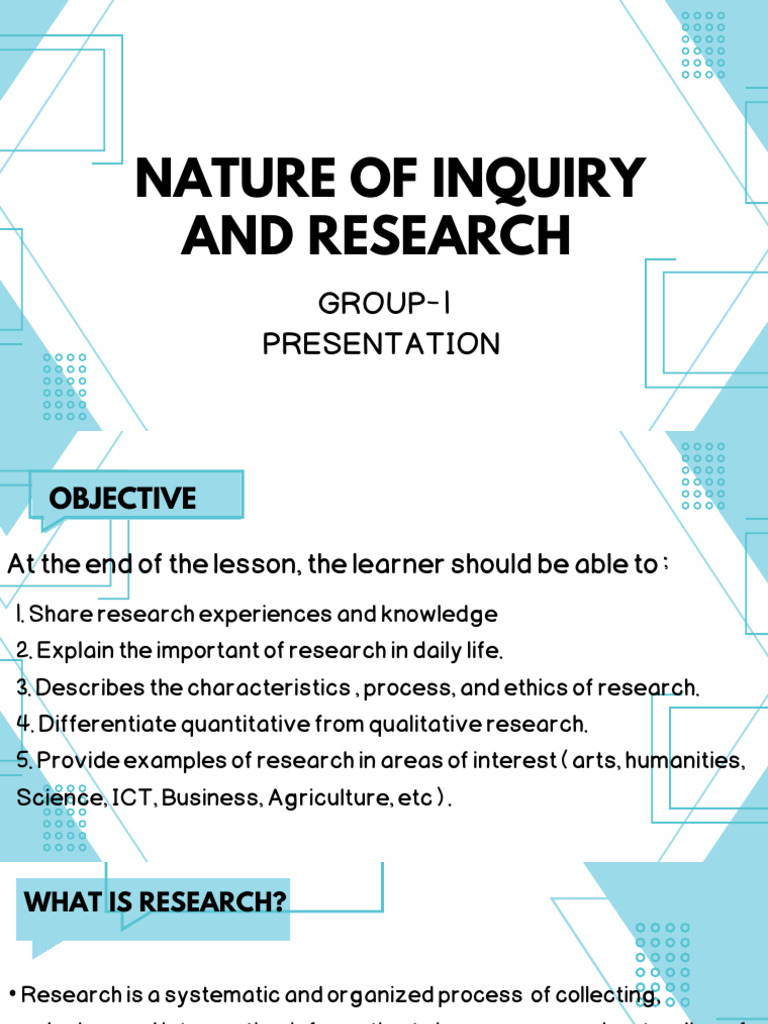 Understanding Research: Types and Importance | PDF | Critical Thinking ...
